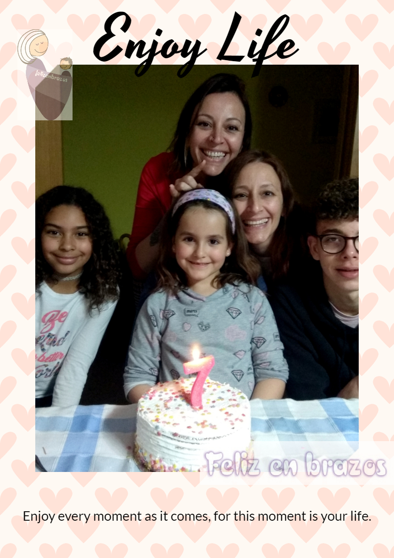 El séptimo cumpleaños de Sara | Felizenbrazos